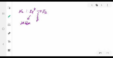SOLVED:The drawing shows three energy levels of a laser that are ...