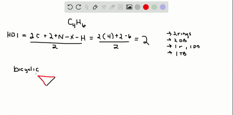 SOLVED:A compound with molecular formula C4 H5 N has a strong ...