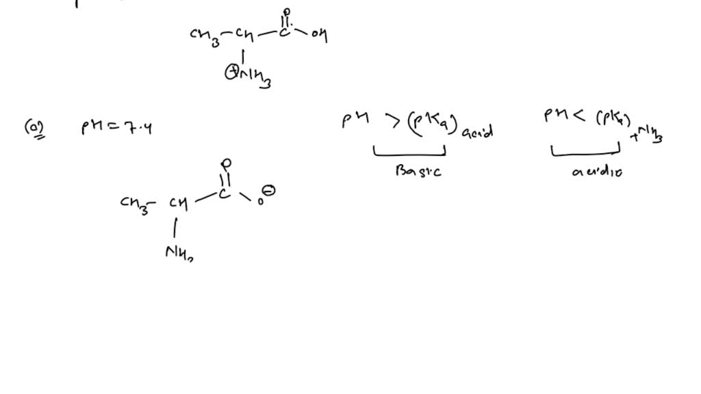 SOLVED: For the amino acid Alanine - In one sentence, explain why the ...