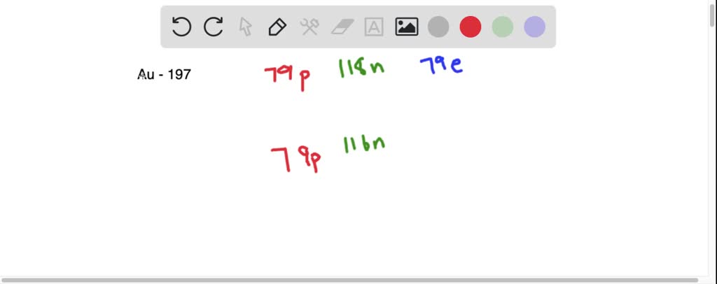 The most prevalent isotope of gold is Au- 197 .(4.5) a. How many ...