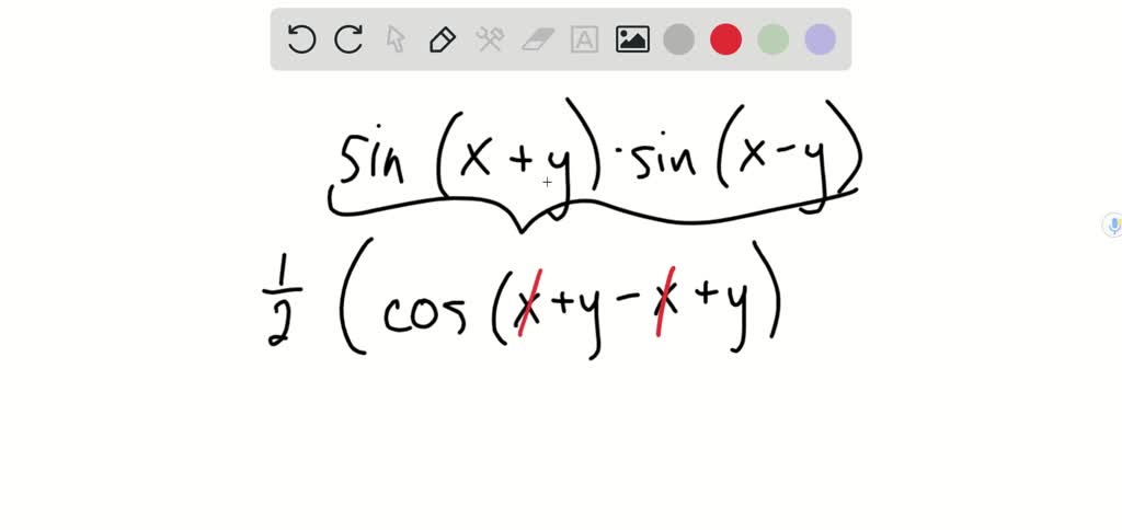 SOLVED:In Exercises 61-72 , use the product-to-sum formulas to write the product as a sum or ...