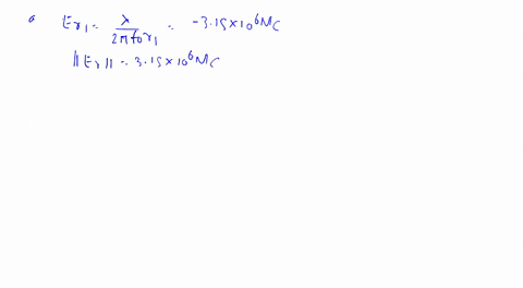 SOLVED:An electron is released 9.0 cm from a very long nonconducting ...