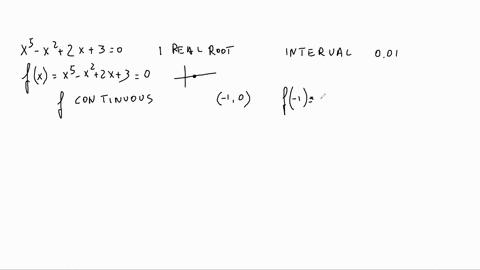 SOLVED:43-44= (a) Prove that the equation has at least one real root (b ...