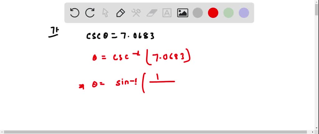 Solved Use A Calculator To Find A Value Of Theta Between 0 { Circ} And