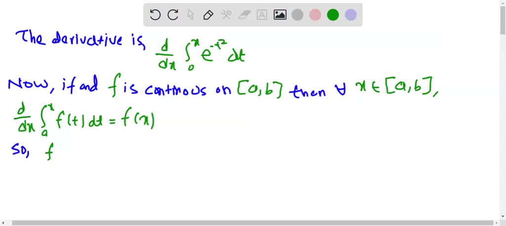 SOLVED:Use the Second Fundamental Theorem of Calculus, if needed, to ...