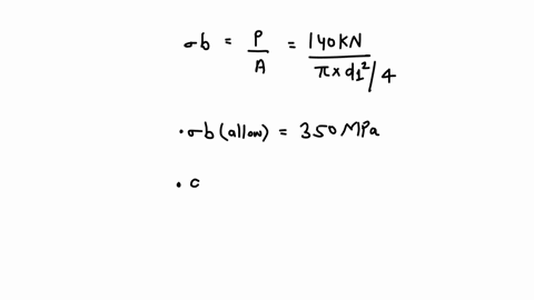 SOLVED:The assembly consists of three disks A, B, and C that are used to support the load of 140 ...