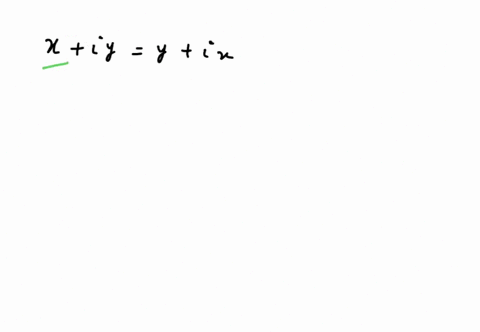 SOLVED: Solve for all possible values of the real numbers x and y in the following equations. x ...