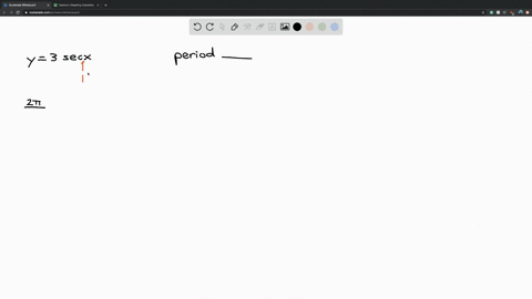 Gráficas de funciones trigonométricas Encuentre el periodo y trace la ...