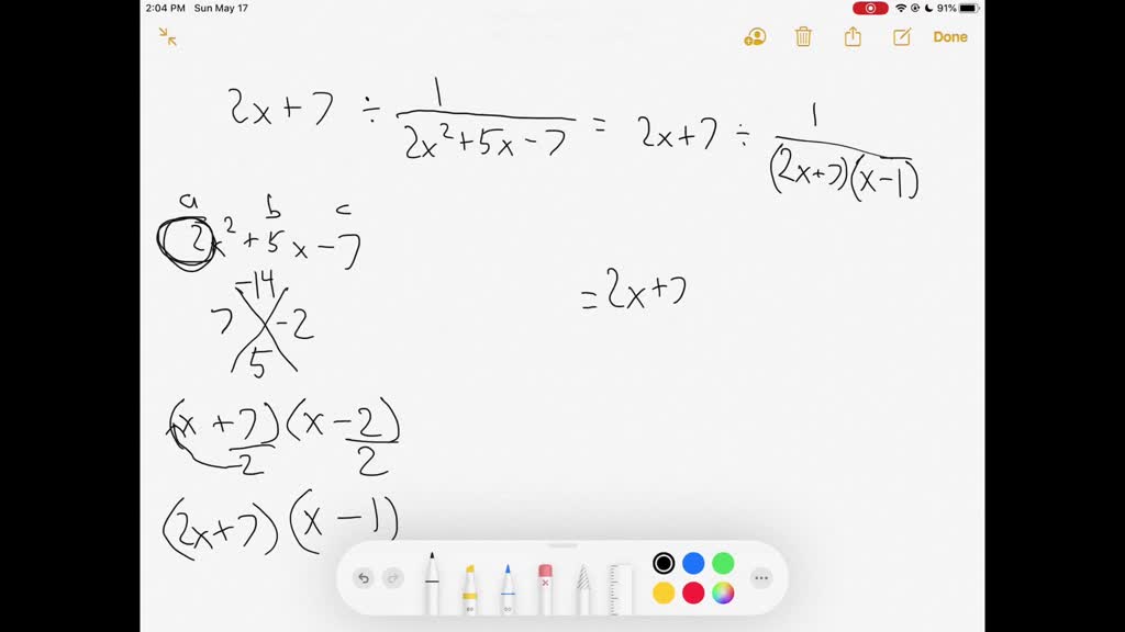 SOLVED In 13 24 Divide And Express Each Quotient In Simplest Form In
