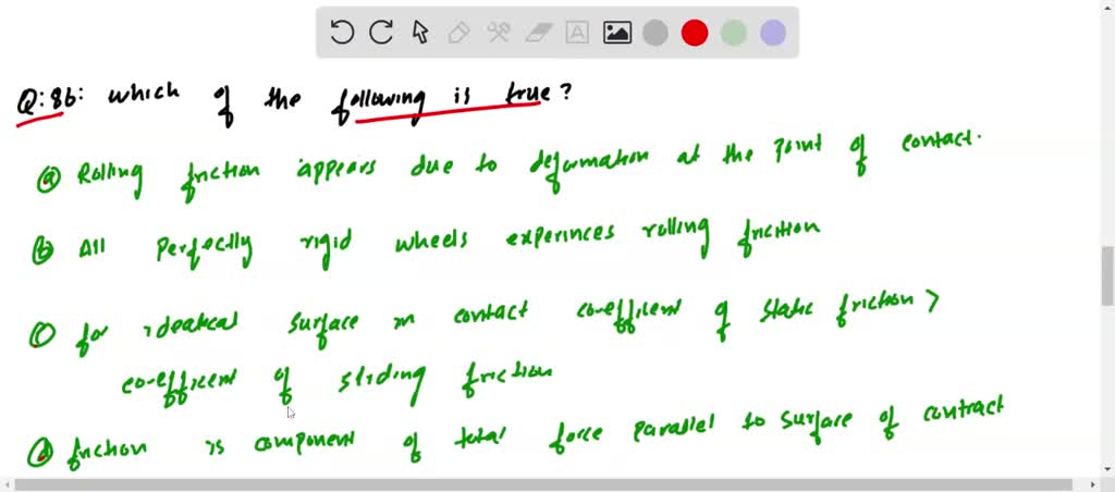 SOLVED:Friction and shear are mechanical forces that contribute to the ...