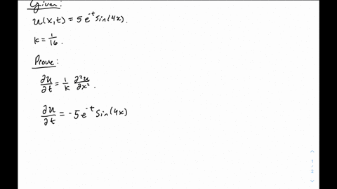 Derive the time-dependent heat conduction equation for a situation in ...