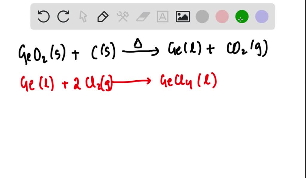 SOLVED:Ultrapure germanium, like silicon, is used in semiconductors ...