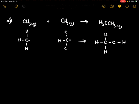 SOLVED:Many free radicals combine to form molecules that do not contain ...
