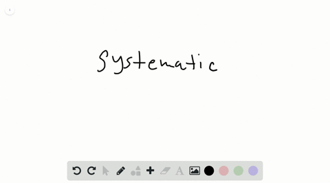 SOLVED:Determine whether the sampling method is random, systematic, or ...