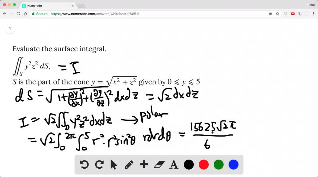 Evaluate the surface integral. \displaystyle \iin…