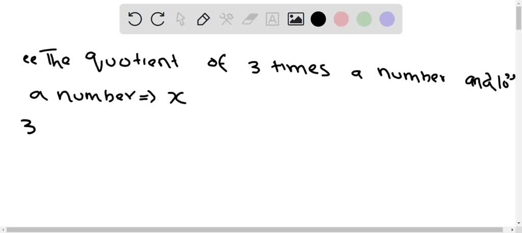SOLVED:Translate each verbal expression into an algebraic expression ... SOLVED:Translate each verbal expression into an algebraic expression ...
