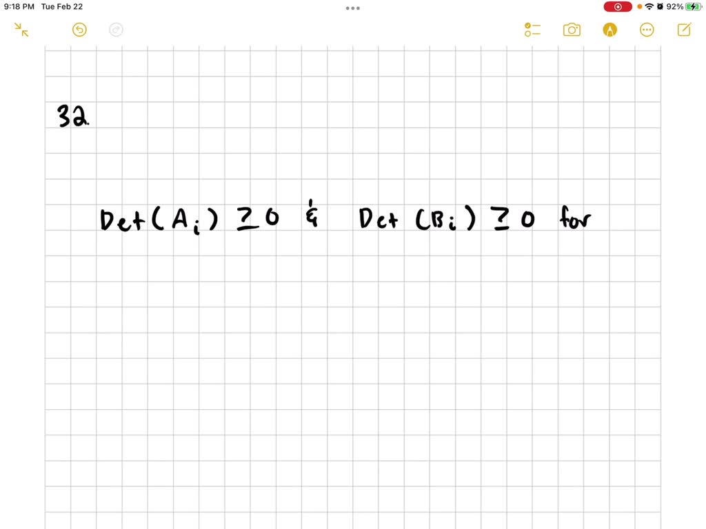 SOLVED:Determine which of the matrices in Exercise 3 are positive ...