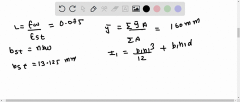 SOLVED: The composite beam shown is made by welding C 200 ×17.1 rolled ...
