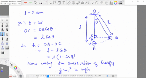 SOLVED:A simple pendulum, which we will consider in detail in Chapter ...