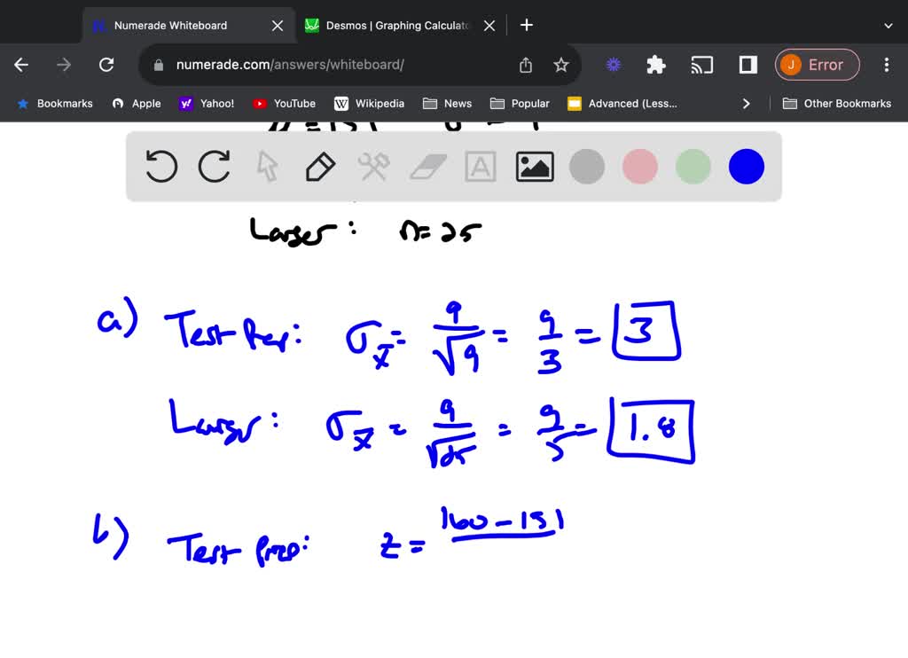 SOLVED:The Normal model N(150,10) describes the distribution of scores ...