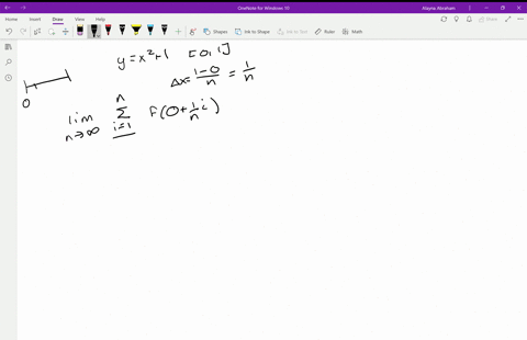 SOLVED:Use Riemann sums and a limit to compute the exact area under the ...