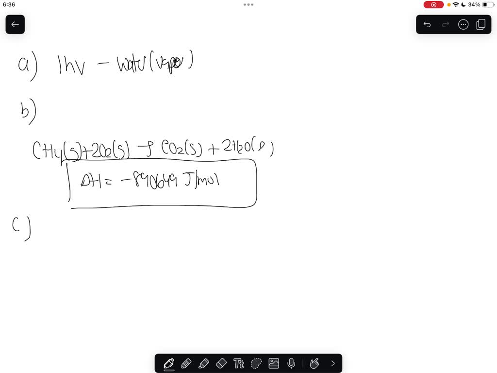 (a) Explain the difference between "higher heating value" and "lower ...