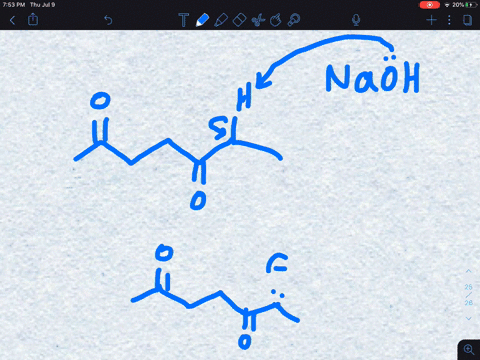 ⏩SOLVED:Intramolecular aldol cyclization of 2,5 -heptanedione with ...