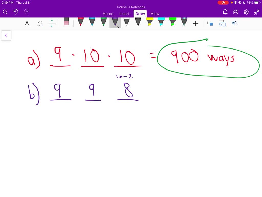  SOLVED Three Digit Numbers How Many Three digit Numbers Are Numerade