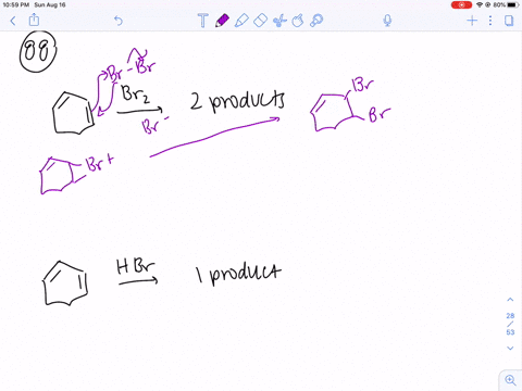 ⏩SOLVED:A student obtained two products from the reaction of 1,3… | Numerade