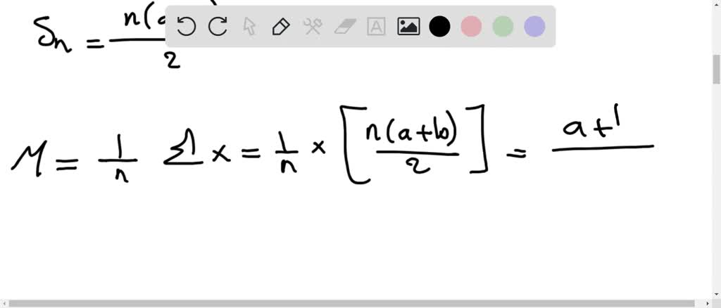 SOLVED:Derive the formula for the mean and standard deviation of a ...