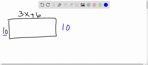 SOLVED:Find a polynomial expression that represents the area of the rectangle shown in the figure.