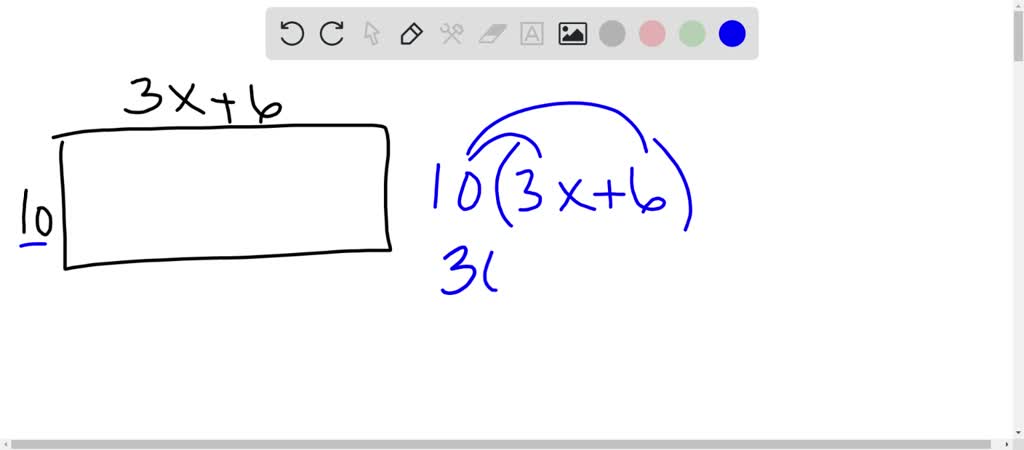 SOLVED:Find a polynomial expression that represents the area of the rectangle shown in the figure.