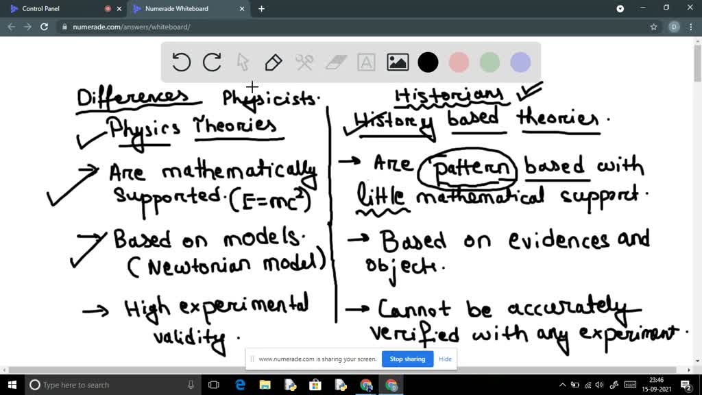 SOLVED:Historians sometimes develop theories to explain observed ...