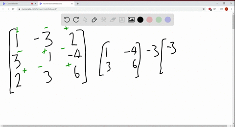 ⏩SOLVED:Use the permutation expansion formula to derive the formula ...