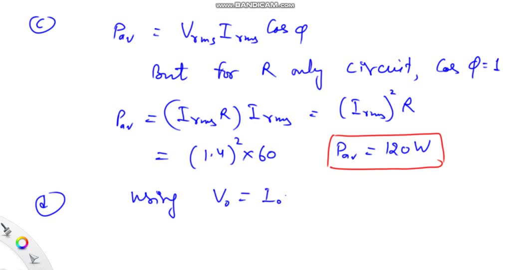 SOLVED:70 L (b) An ecvoltage of frequency f with peak value equals to ...