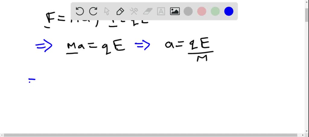 SOLVED:A simple and common technique for accelerating electrons is shown in Figure, where there ...