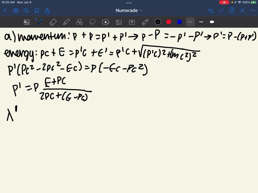 SOLVED:The Compton scattering of x-rays can be interpreted as the ...