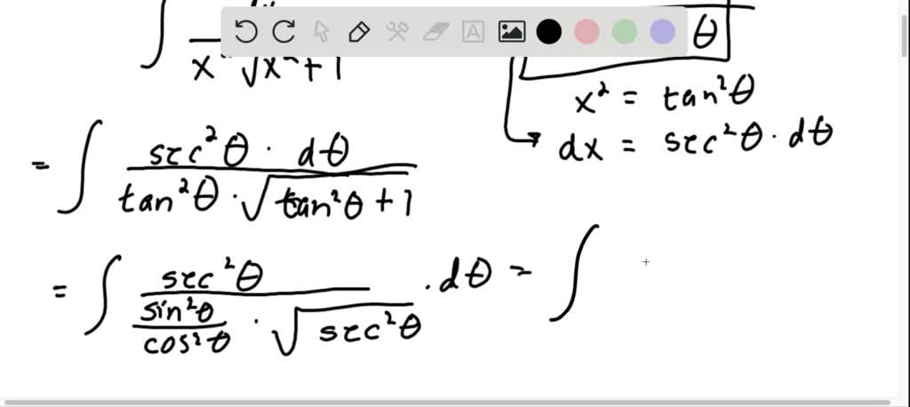 SOLVED:Give the proper trigonometric substitution and find the ... SOLVED:Give the proper trigonometric substitution and find the ...