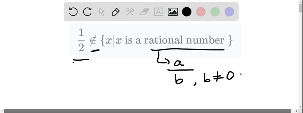 SOLVED:Use the meaning of the symbols ∈and ∉to determine whether each ...