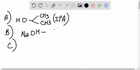 SOLVED:What reagents would you use to convert methyl propanoate into ...