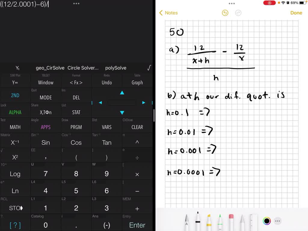 SOLVED:Given f(x)=(12)/(x) a. Find the difference quotient (do not ... SOLVED:Given f(x)=(12)/(x) a. Find the difference quotient (do not ...