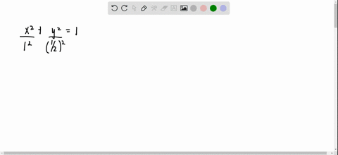 SOLVED:Graphing Shifted Ellipses An equation of an ellipse is given. (a ...