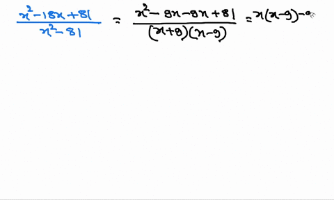 SOLVED:a. Factor the numerator and denominator. b. Determine the ...