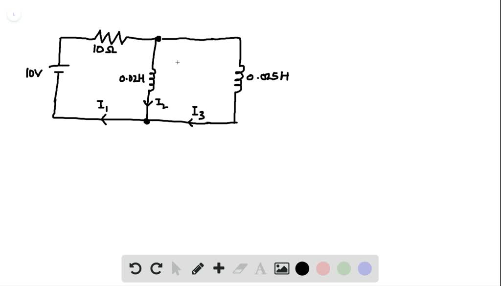 RL Network. The currents in the R L network given by the schematic ...