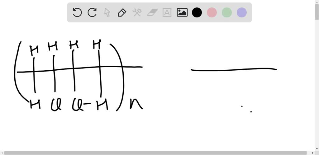SOLVED:Using structural formulas, show how vinyl chloride can ...