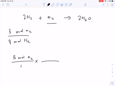 ⏩SOLVED:Consider the reaction of hydrogen gas with oxygen gas: 2 ...