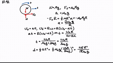 SOLVED:A block with mass m is revolving with linear speed v1 in a circle of radius r1 on a ...