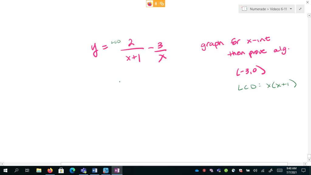 SOLVED:Use a graphing utility to graph the function and determine any x -intercepts. Set y=0 and ...