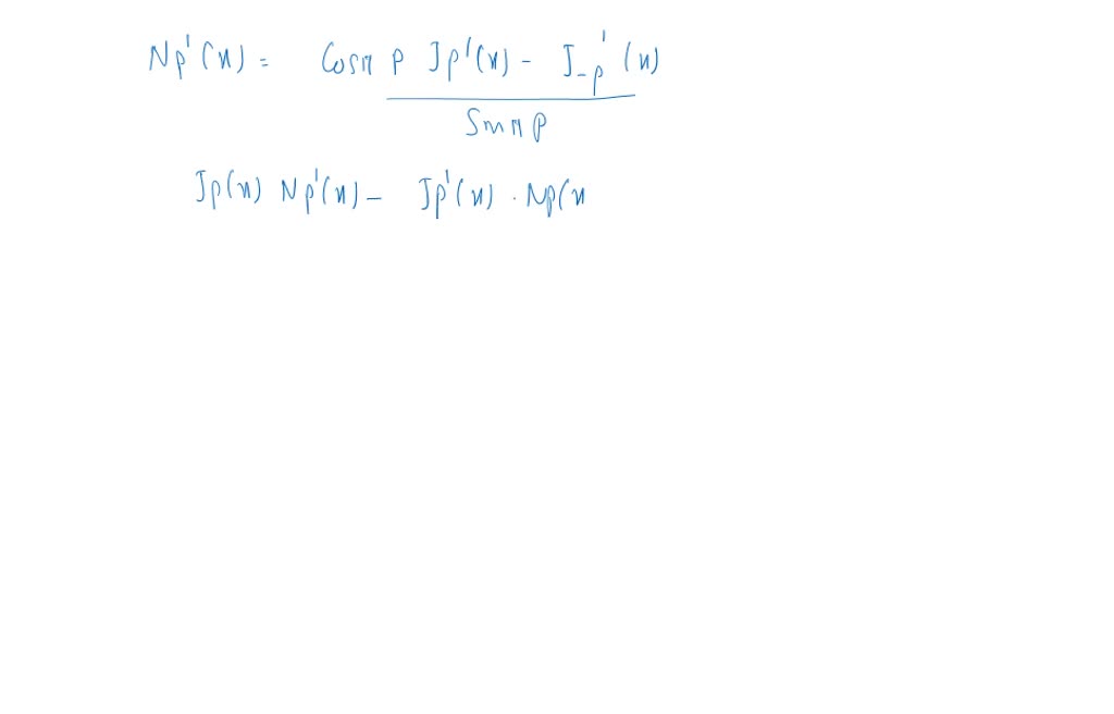 Prove That Jn X J N X J N X Jn X 2 Sin πn πx Numerade