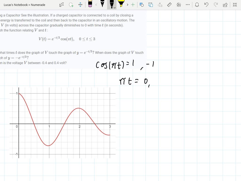 SOLVED:Charging a Capacitor See the illustration. If a charge capacitor ...